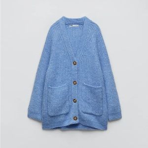 Zara | Sweaters | Zara Ribbed Knit Jacket | Poshmark